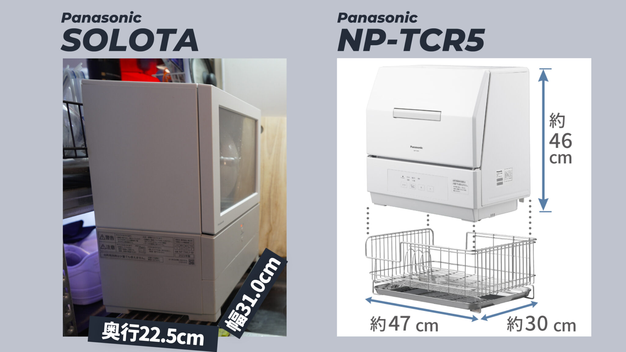 【半年使用レビュー】食洗機『SOLOTA』をおすすめしない理由【パナソニックの時間がかかるパーソナル食洗機】 - maglog
